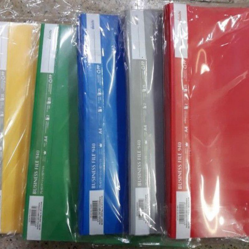 Map Busines File / Map Acco Plastik Uk. Folio (F4) Daichi