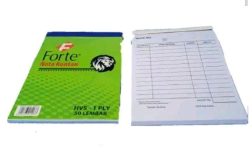 Nota besar 50 lembar