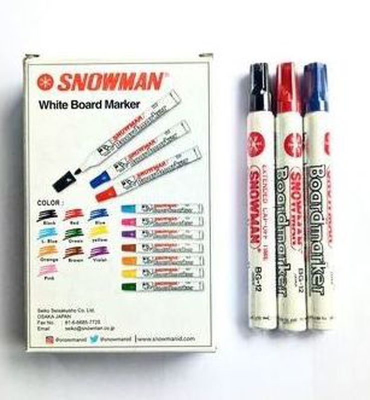 Spidol Snowman BG-12
