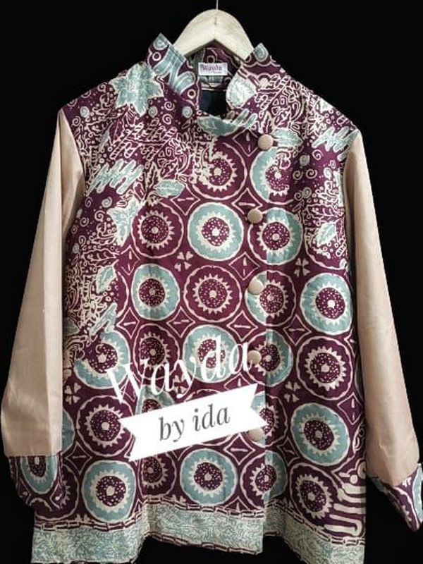 BATIK DEPOK MAROON GONG SIBOLONG