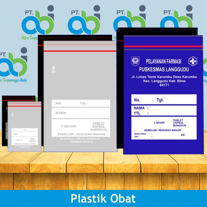 Plastik Obat - 10 Cm X 15 Cm - Putih
