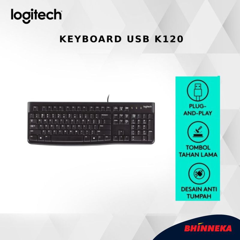 Keyboard Logitech K120