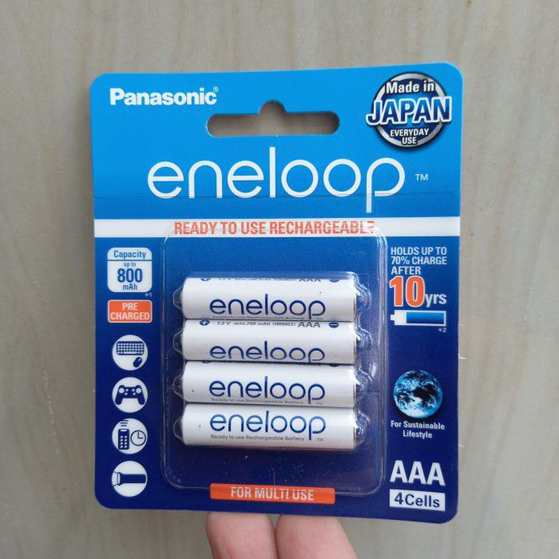 Battery Panasonic Eneloop Aaa 4pc Batu Baterai Charge A3