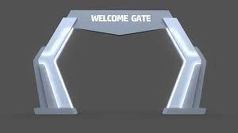welcome gate