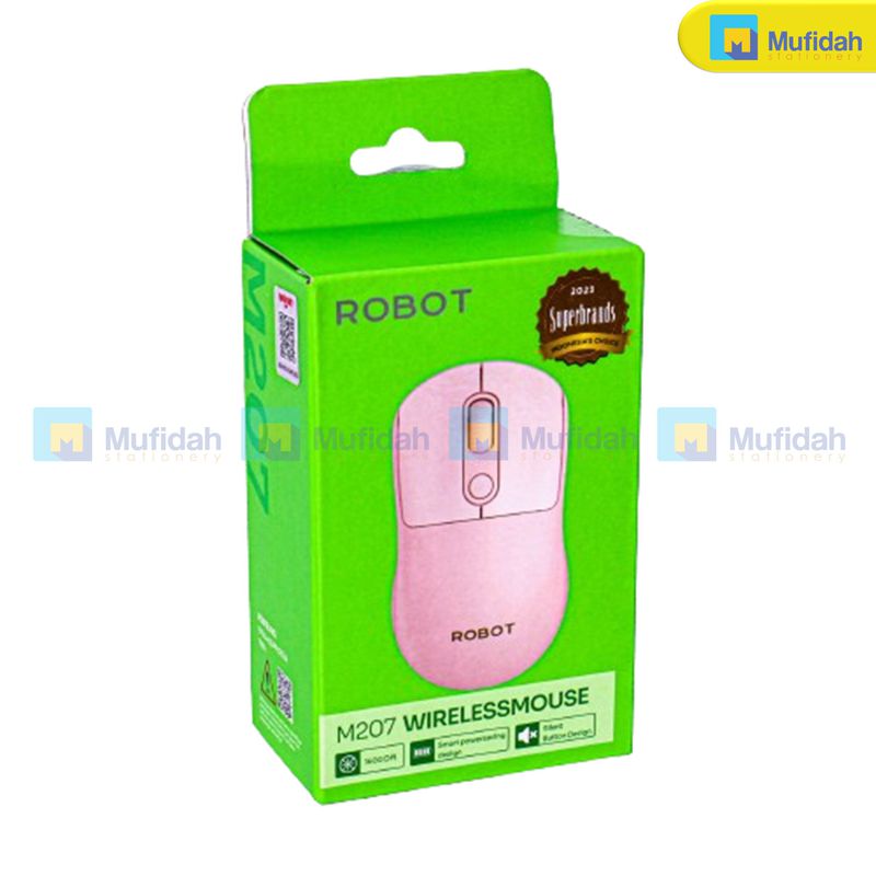 ROBOT MOUSE M207 PINK
