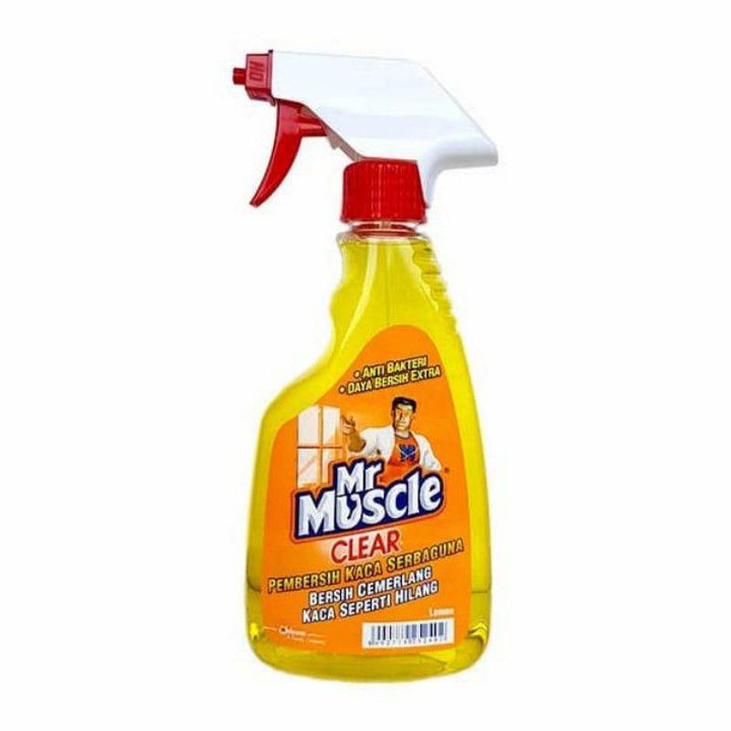 Mr Muscle clear Pembersih kaca Botol Spray