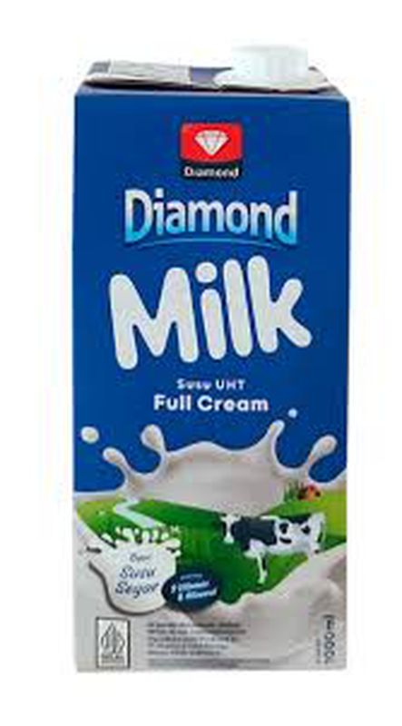Susu Diamond Full Cream 1 Liter