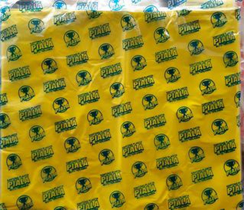 PLASTIK KUNING PIALA - 40x70 Cm