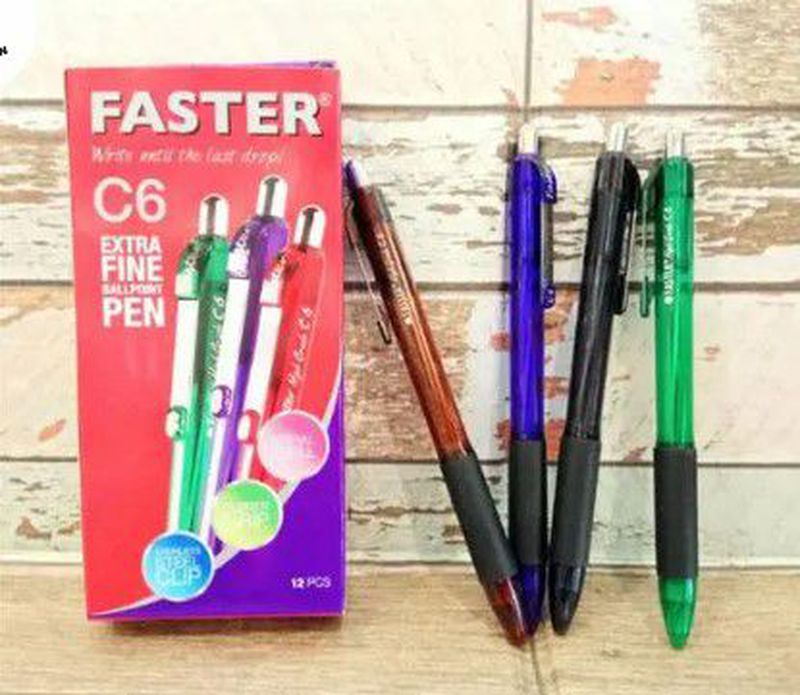 PULPEN FASTER C6 ISI 12 PCS