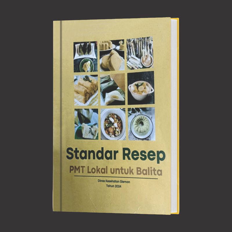 Buku standar Resep PMT LOKAL untuk BALITA