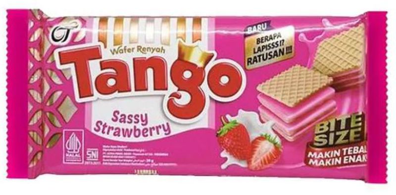 Wafer Tango 39 gr Rasa Strawberry