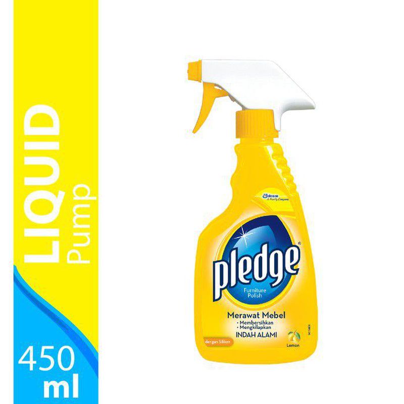 Pledge Furniture Polish Liquid Pump 450ml