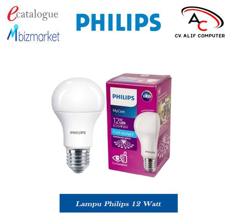 Lampu LED Philips 12w