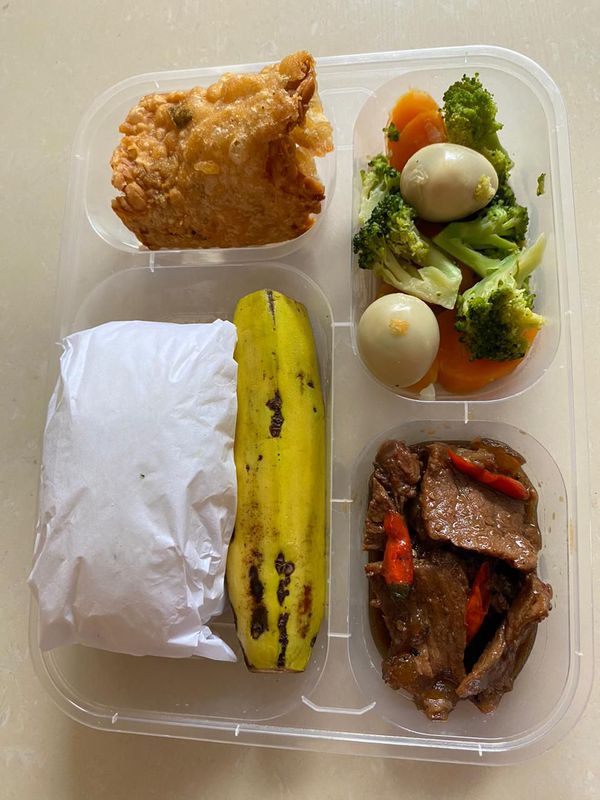 PMT Ibu Hamil Minggu 11 ; Makanan Lengkap dan Kudapan - Menu 1
