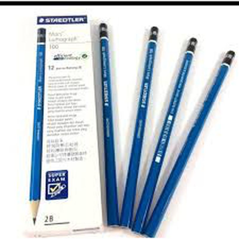 PENSIL STAEDLER 2 B PER LUSIN ISI 12 BUAH PENSIL