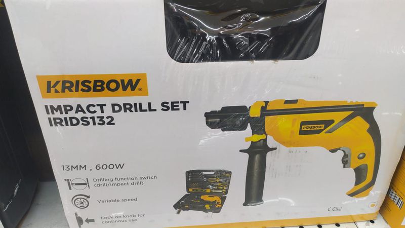 Impact Drill Set (Krisbow / IRIDS132)