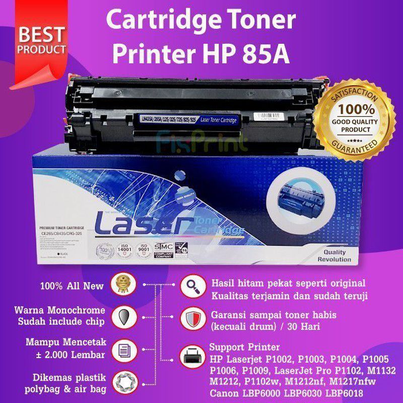 Cartridge Toner Compatible H 85A