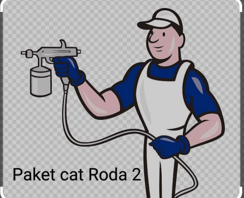 Paket Jasa servise cat motor roda 2