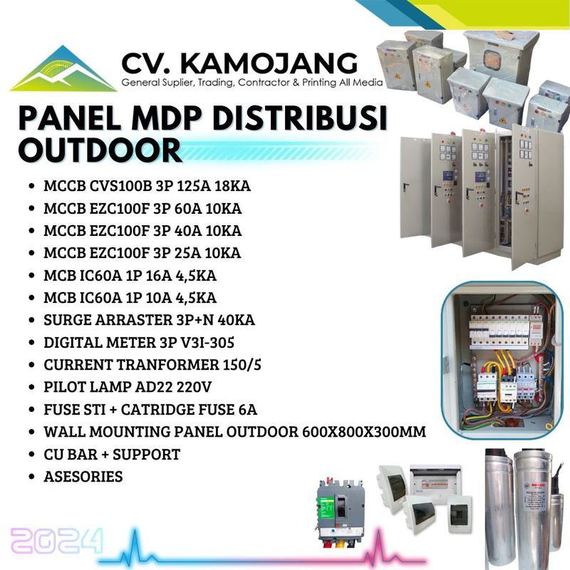 PANEL MDP DISTRIBUSI OUTDOOR