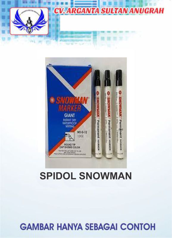 Snowman Marker Permanent