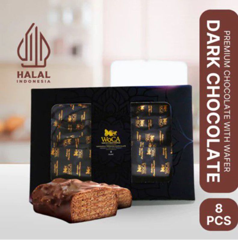 WoCA Wafer Coklat Premium - Dark Chocolate