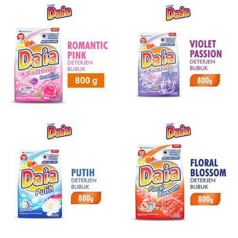 DETERJEN BUBUK DAIA 800gr