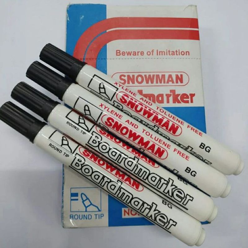 SPIDOL BOARD MARKER/ NON PERMANENT(SNOWMAN)