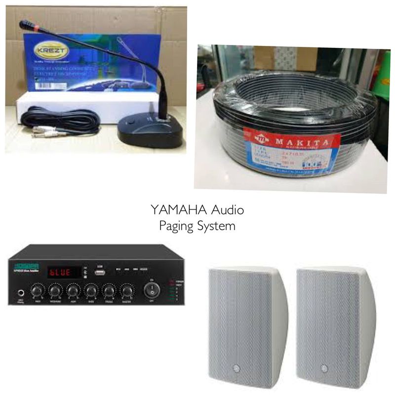 YAMAHA AUDIO PAGING SYSTEM