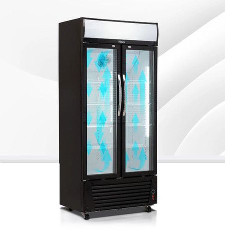 Kulkas Showcase Aqua AQB-610CD 2 Pintu