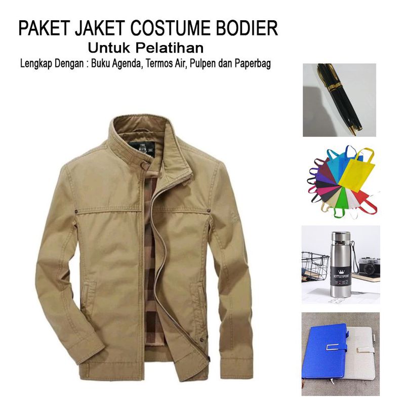 Paket Jaket coustume Bordier (training kit pelatihan) - S - Biru