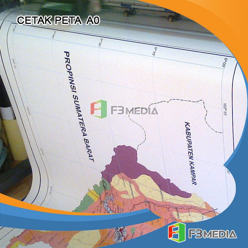 CETAK PETA A0
