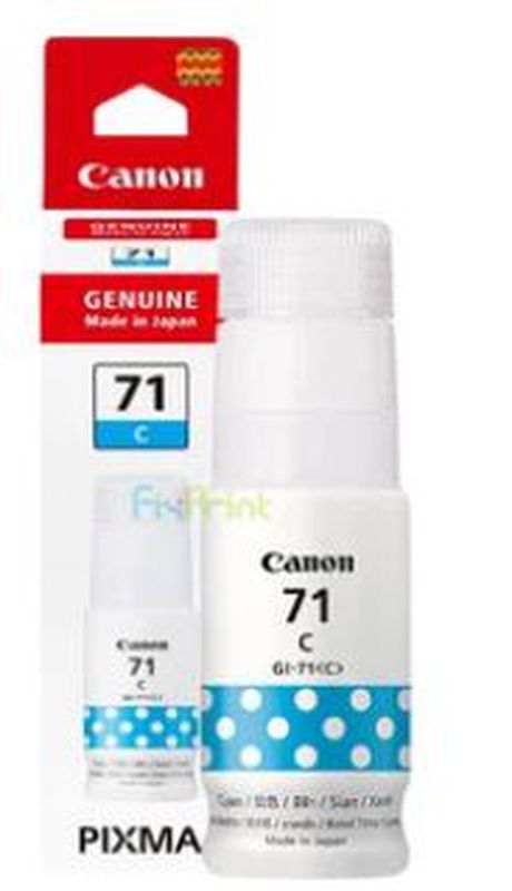 Tinta Original GI71 GI 71 Refill Canon G1730 G2730 G3730 G3060 - CYAN