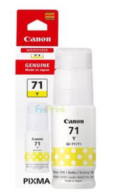 Tinta Original GI71 GI 71 Refill Canon G1730 G2730 G3730 G3060 - YELLOW