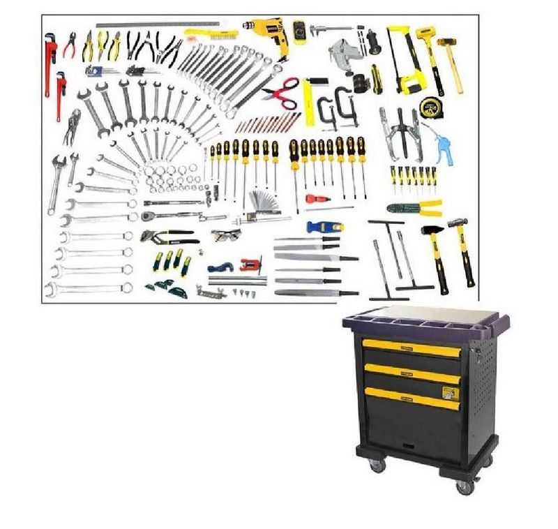 MASTER MECHANIC TOOL SET KRISBOW MM 161PC LPMTS8