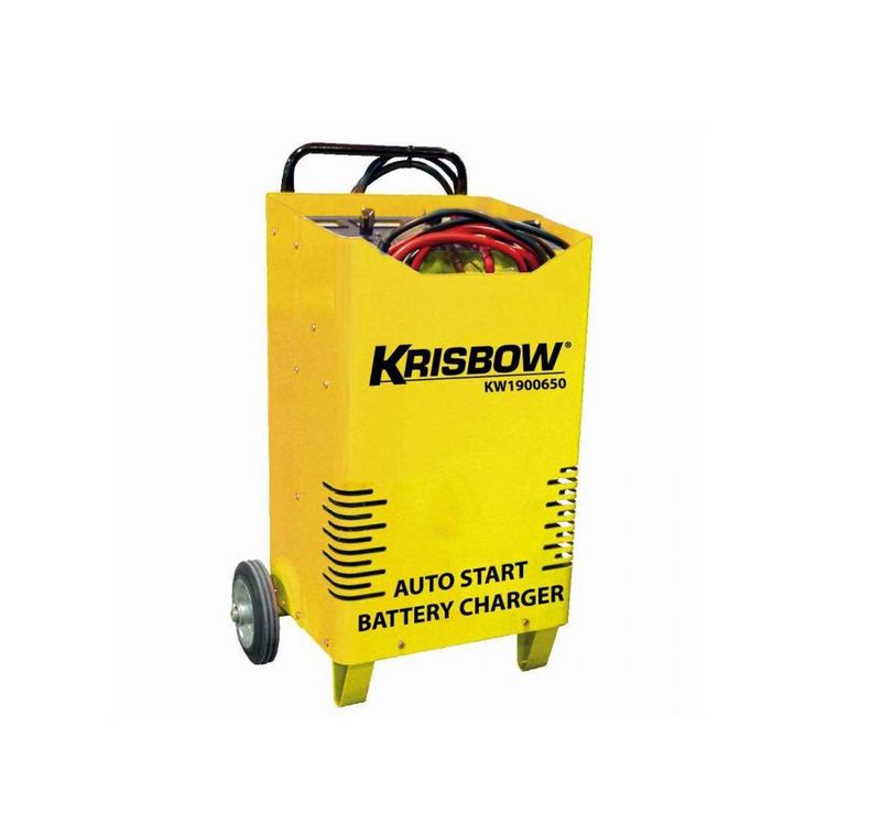 KRISBOW BATTERY CHARGER 60A STARTER 650A