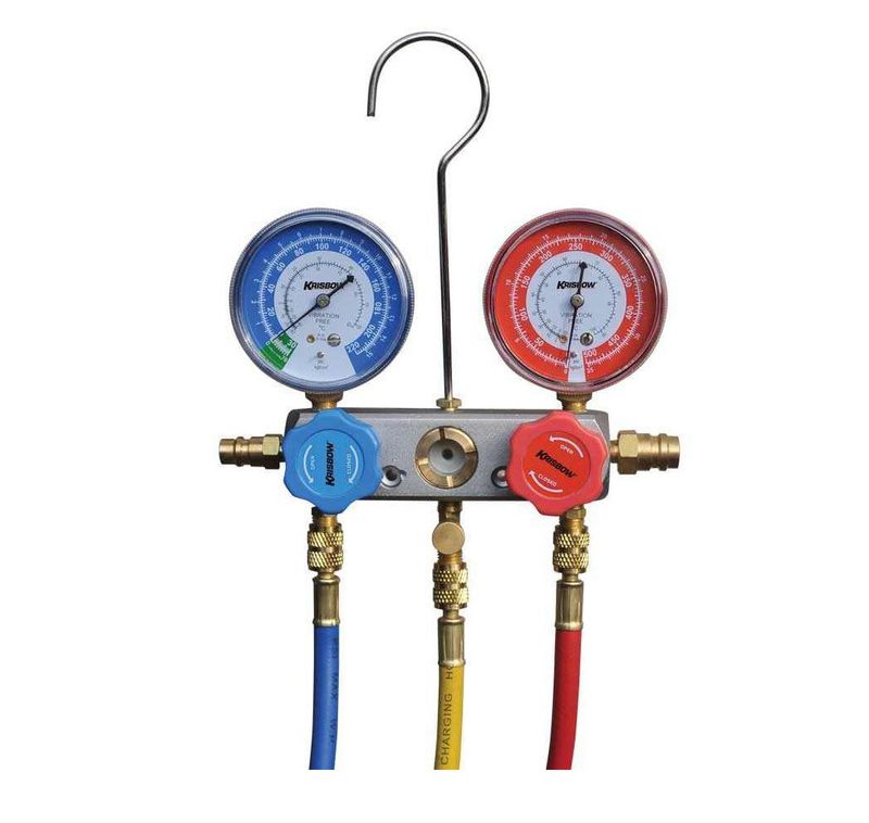 TESTING MANIFOLD KRISBOW R134A 36IN/90CM ERSR134