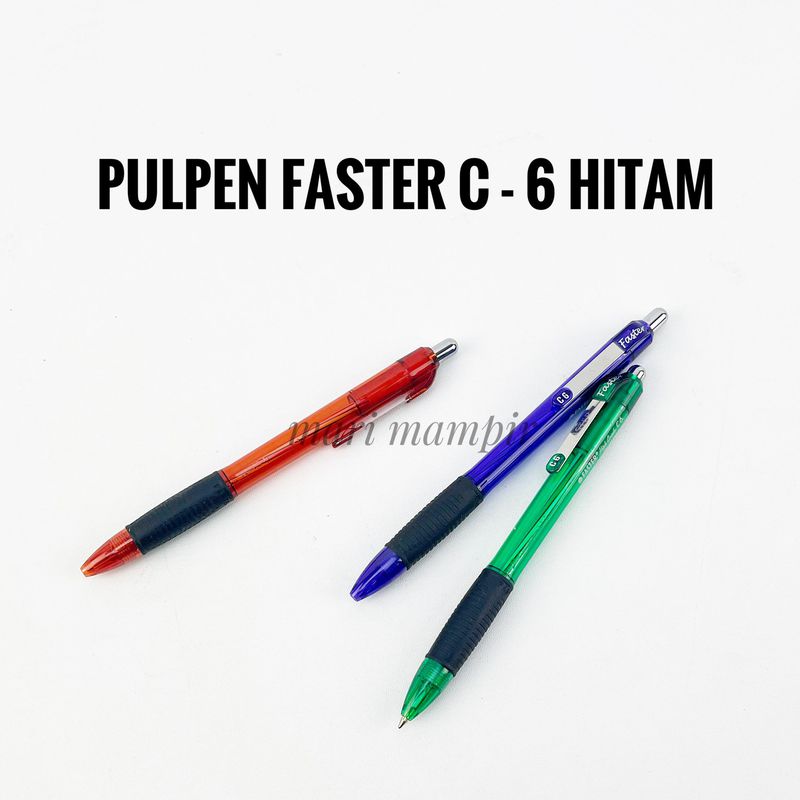PULPEN FASTER C - 6 HITAM