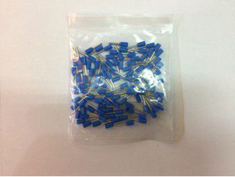 Skun Ferules 0.75 mm @100 pcs - E7508 - Biru