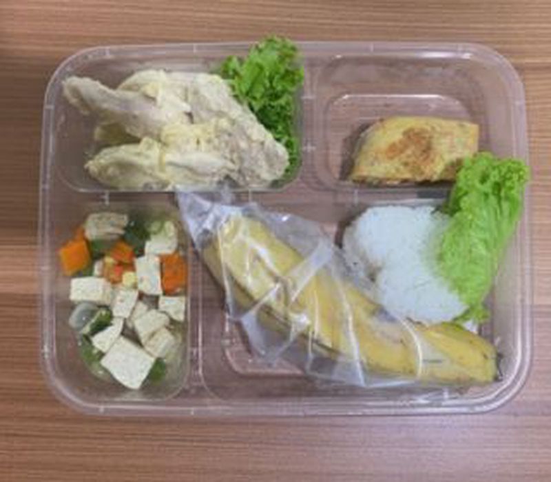 Pemberian Makanan Tambahan (PMT) Balita 12-59 bulan Nasi chicken creamy ...