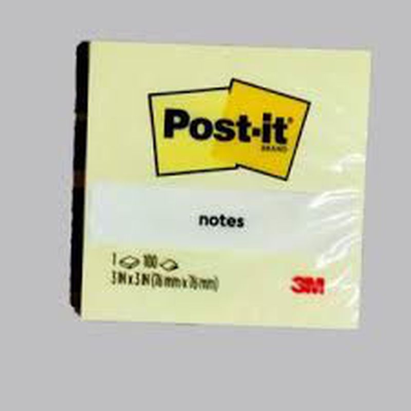 Post It 3M 654 3 x 3 Inch