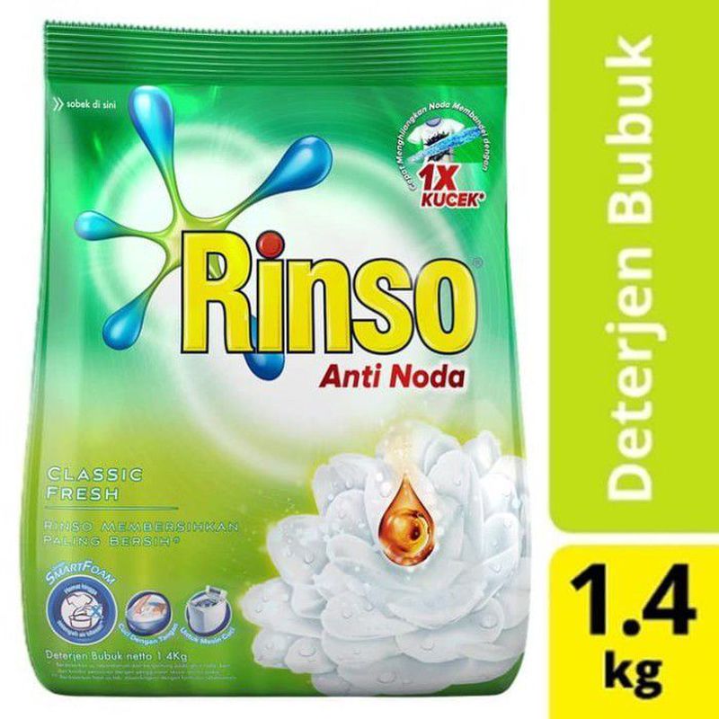 Detergen rinso 1,4kg