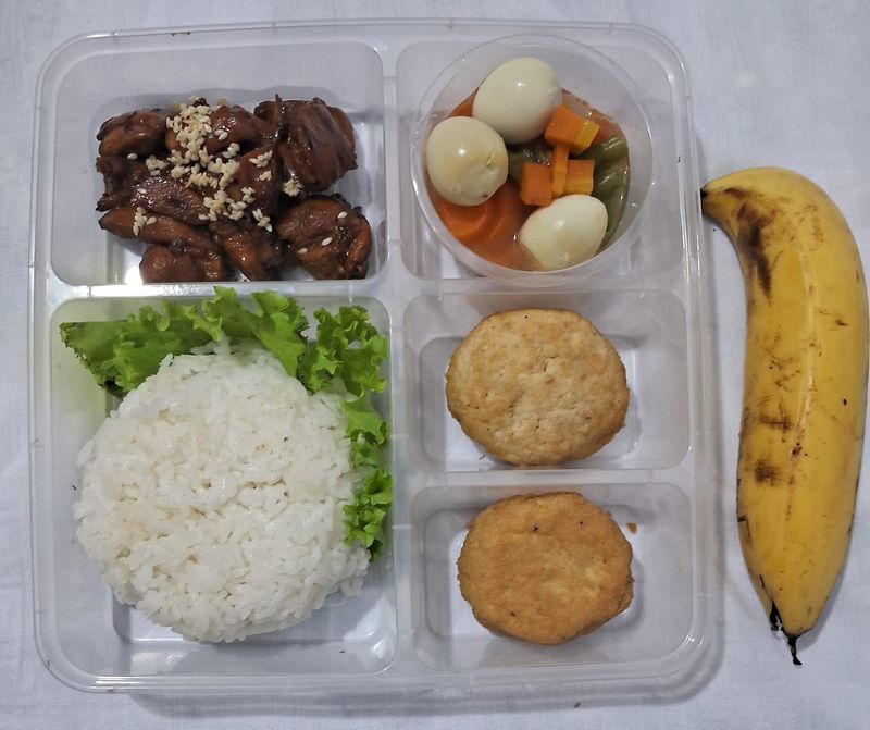 Pemberian Makanan Tambahan ( PMT ) Ibu Hamil KEK ( Nasi Ayam Teriyaki ...