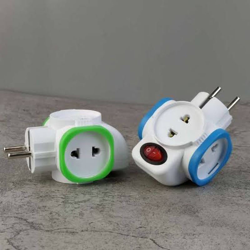 Colokan T + saklar lampu