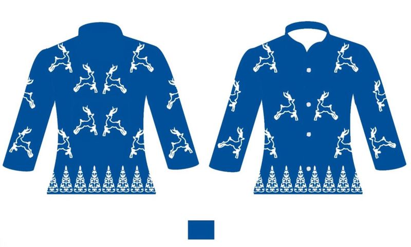 Batik Sekar Buen - Baju Cap Motif Rusa