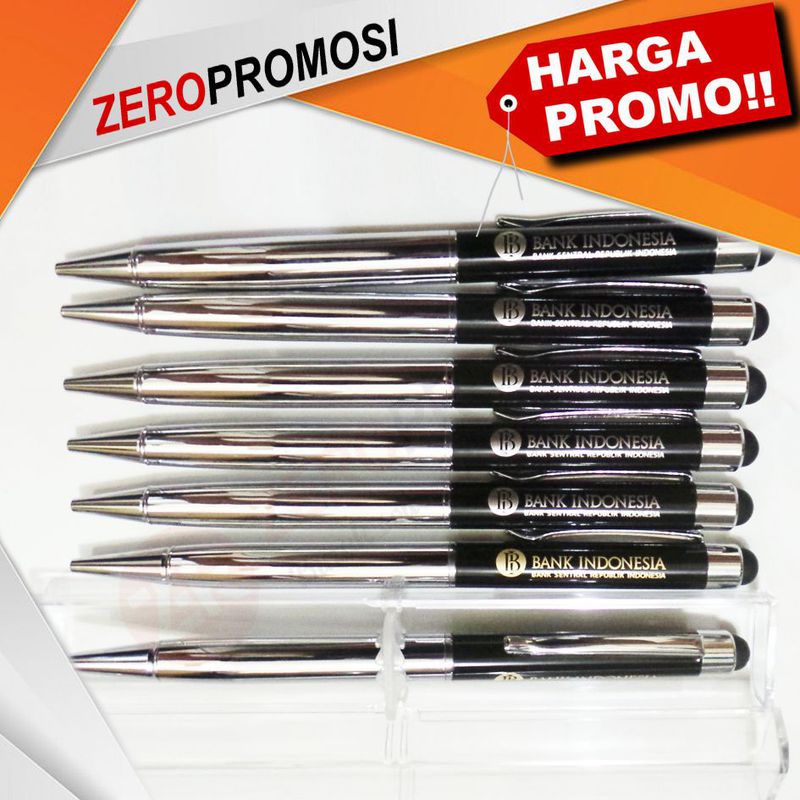 Souvenir Pen Stylus Besi Custom 2in1