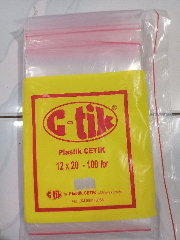 Plastik Cetik 12 x 20 - 100 lbr C - tik