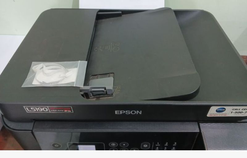 servis printer epson L series ganti roll set asf & servis print head