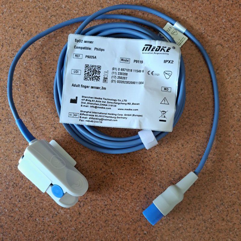 Spo2 Sensor Philips Adult Finger 3m