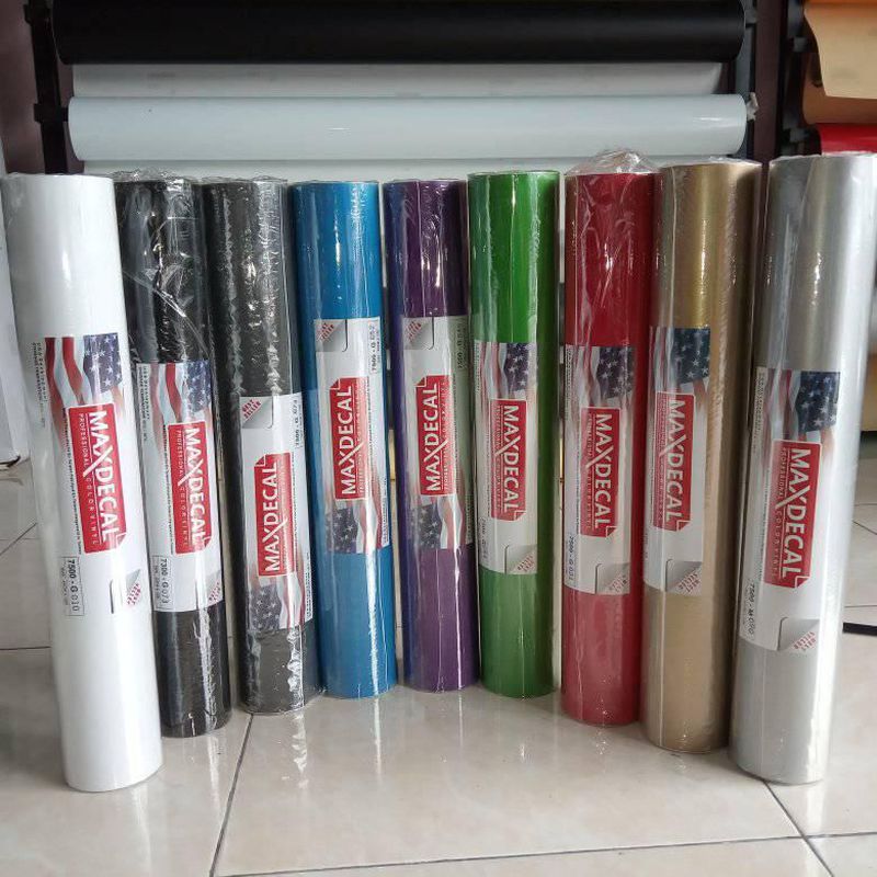 BAHAN CUTTING STIKER MAXDECAL