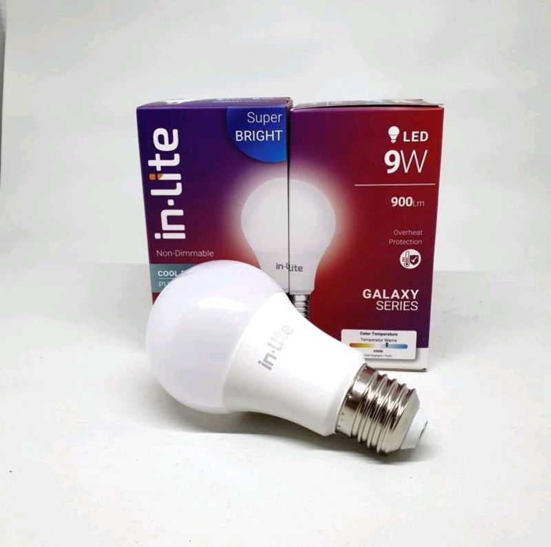 Bola Lampu In Lite (9Watt)